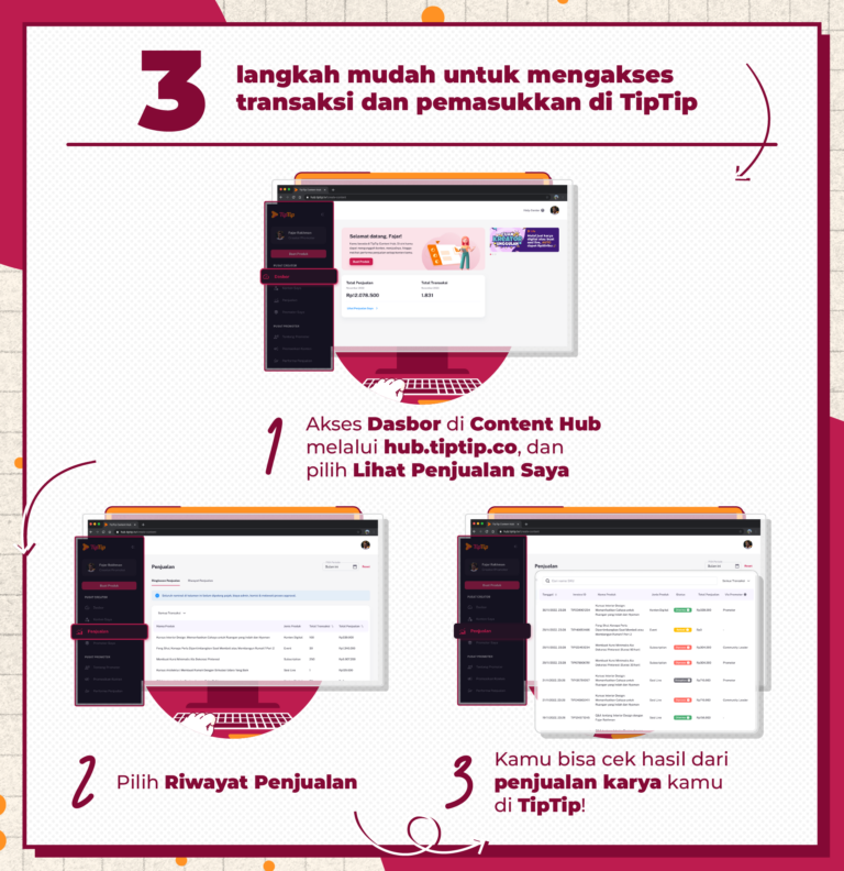 Makin Mudah Cek Pemasukkan di Content Hub! - Creative Podcaster